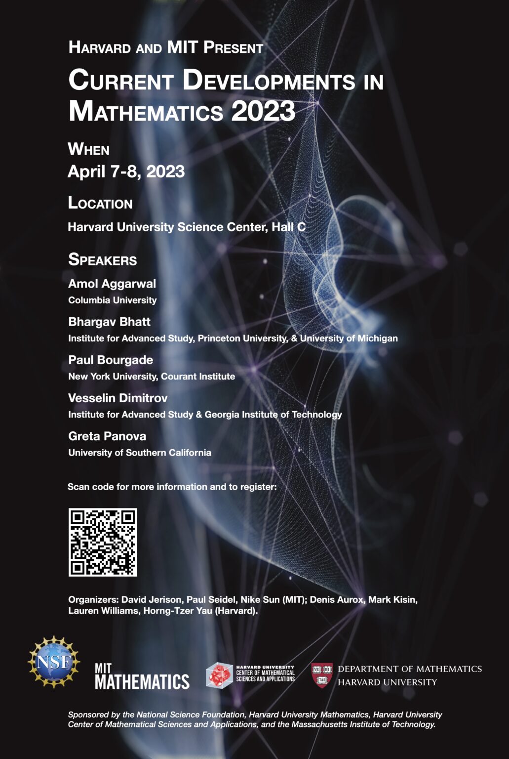 Harvard University Mathematics Department Cambridge MA