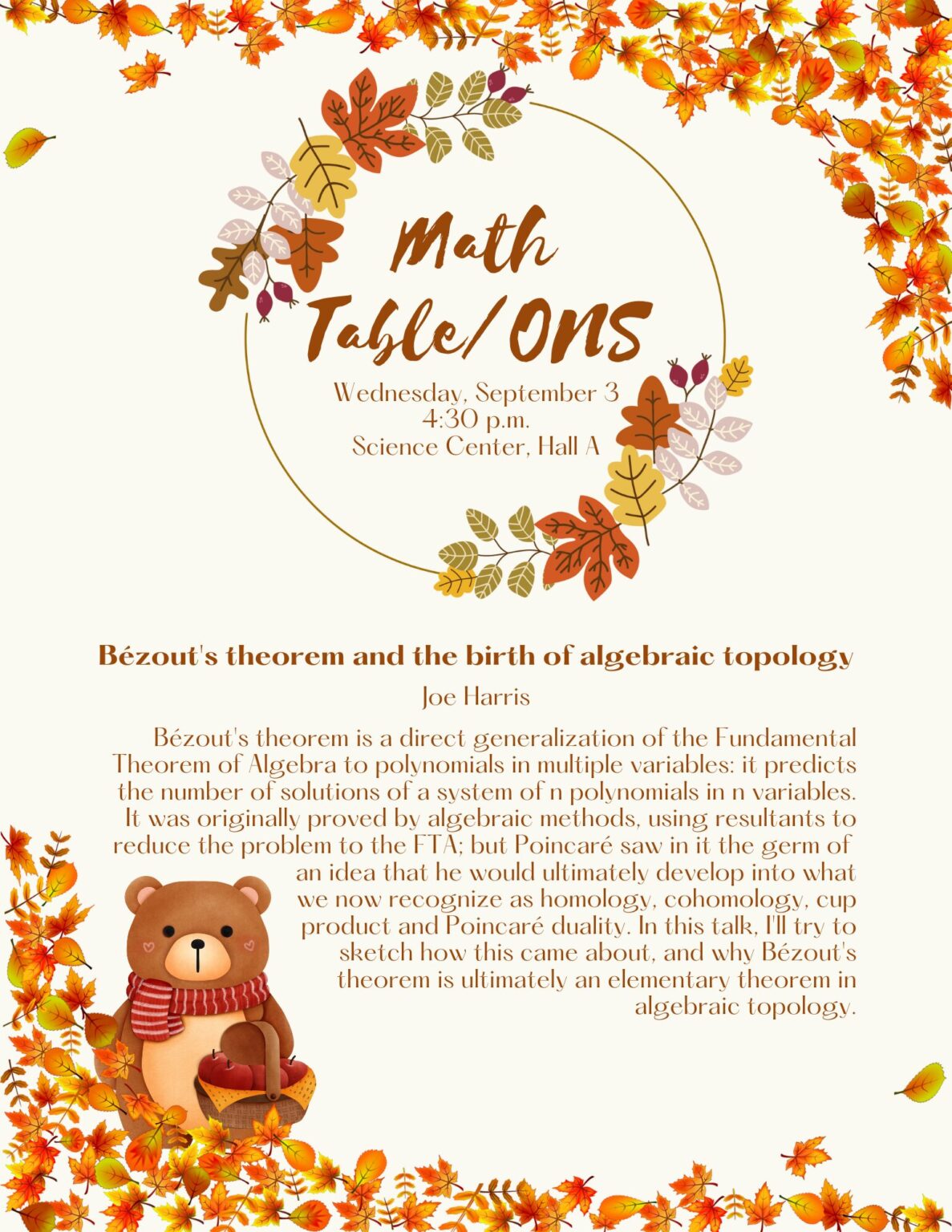 Harvard University Mathematics Department Cambridge MA