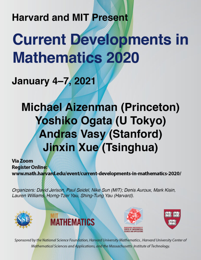 Current Developments In Mathematics 2020 Harvard Math current-developments-in-mathematics-2020-harvard-math